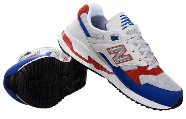 NEW BALANCE 530 Series Low Top Sneakers - White/blue