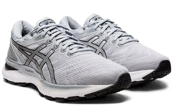 Asics Gel-nimbus 22 Running Shoes - White/silver