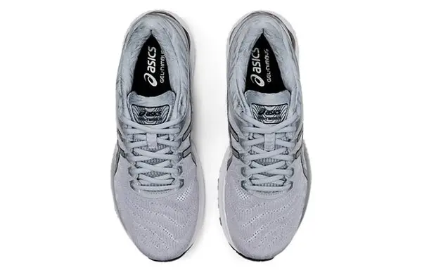 Asics Gel-nimbus 22 Running Shoes - White/silver
