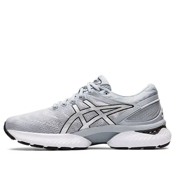 Asics Gel-nimbus 22 Running Shoes - White/silver