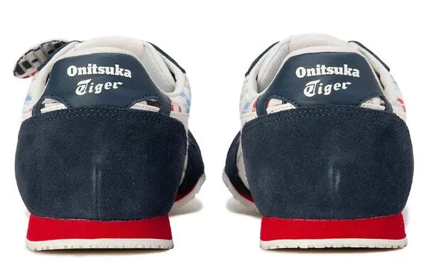 Onitsuka Tiger Serrano Athletic Sneakers - Blue/white/red