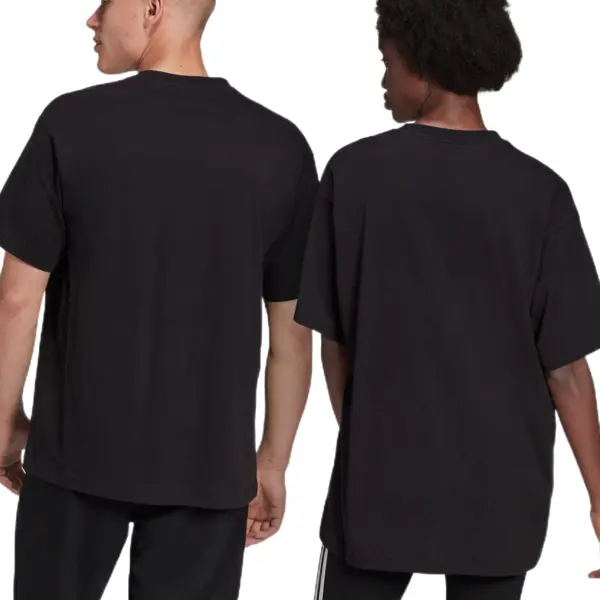 Adidas Sl T Solid Color Logo Casual Sports Short Sleeve Couple Style Black - Multi-color