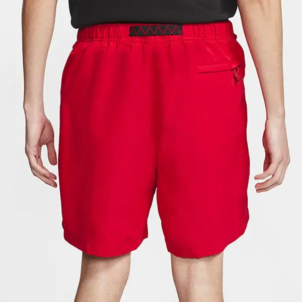 Nike Cargo Shorts With Adjustable Belt - Red