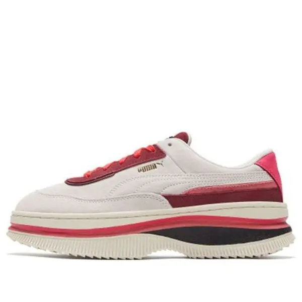 PUMA Deva Vd Low Top Sneaker - Creamwhite/red