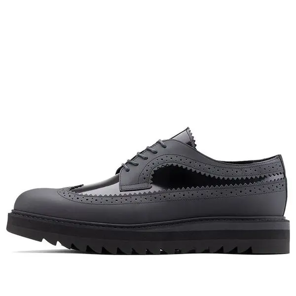Onitsuka Tiger Brogue Derby Shoes - Black