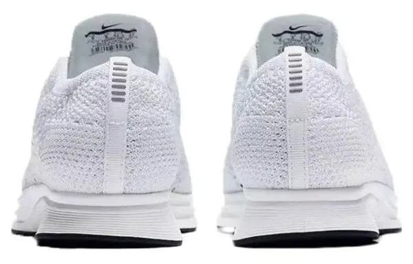 Nike Flyknit Racer Sneakers - White/black