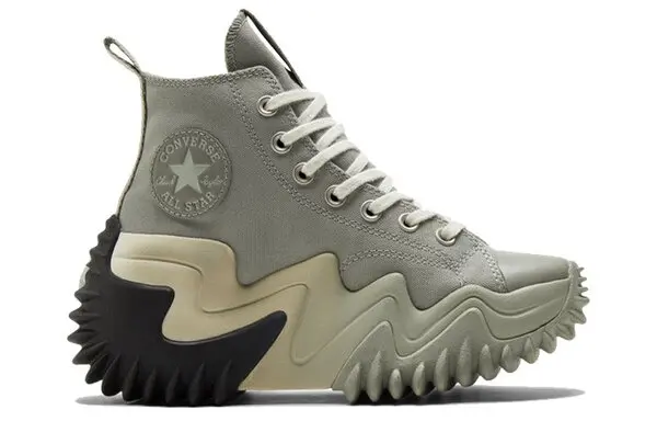 CONVERSE Run Star Motion Platform High Top Sneakers - Grey/white/black