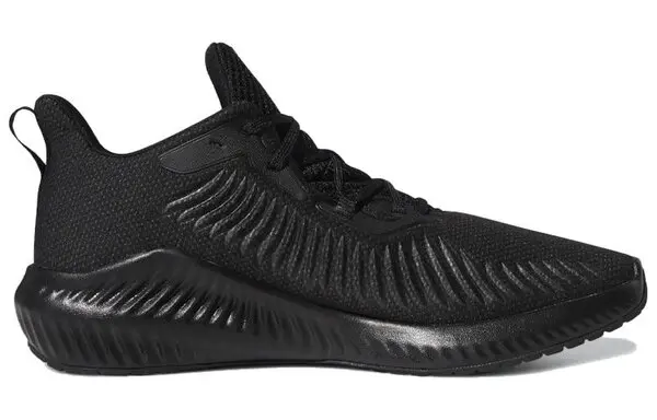 Adidas Alphabounce+ 3 "triple " Athletic Sneakers - Black