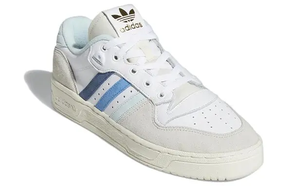 Adidas Rivalry Low Sneakers - White/grey/blue