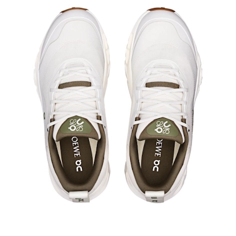 On X Loewe Cloudtilt Sneakers - White/khaki