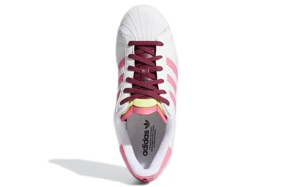 Adidas Superstar 'white Rose Tone - White/pink/red