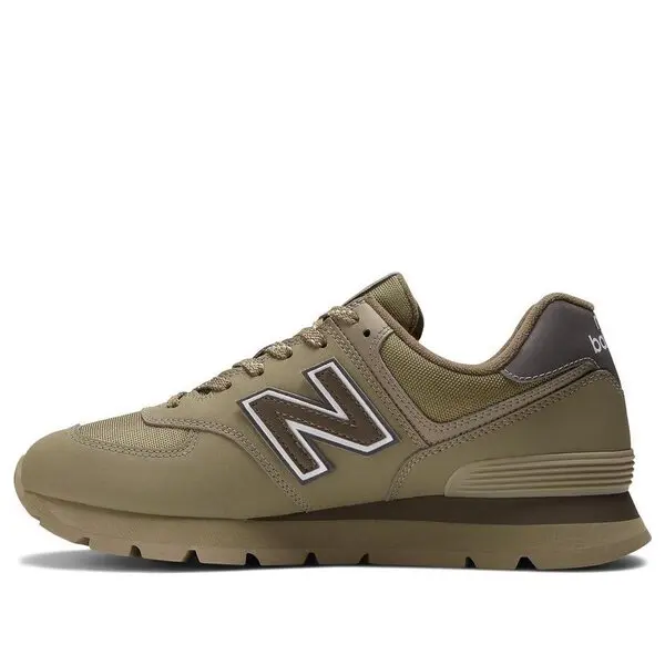 NEW BALANCE 574 "olive" Sneakers - Green