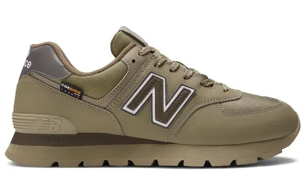 NEW BALANCE 574 "olive" Sneakers - Green