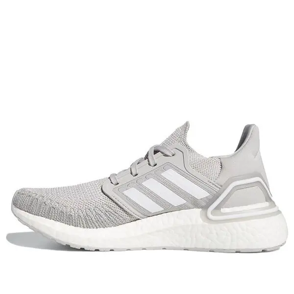 Adidas Ultraboost 20 Running Shoes - Gray/white