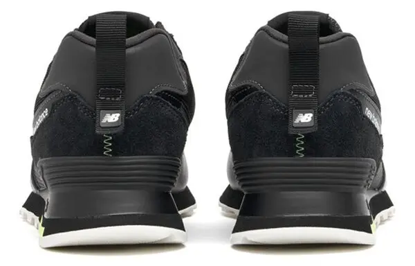 NEW BALANCE 574 "black Bleached Lime Glow" Sneakers