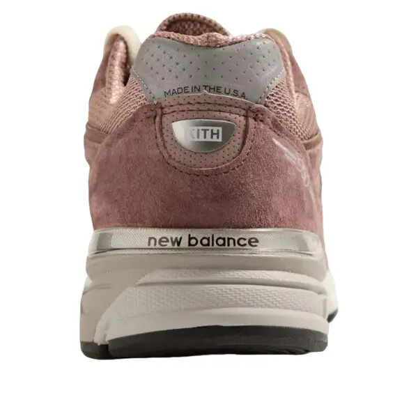 NEW BALANCE X Kith 990v4 Made In Usa Sneakers - Dusty Mauve