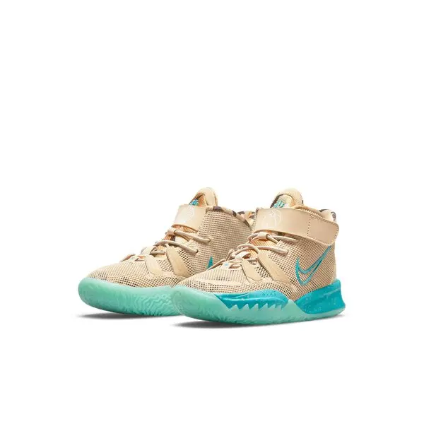 Nike Kyrie 7 "ripple" Basketball Mid Top Sneakers - Brown/blue