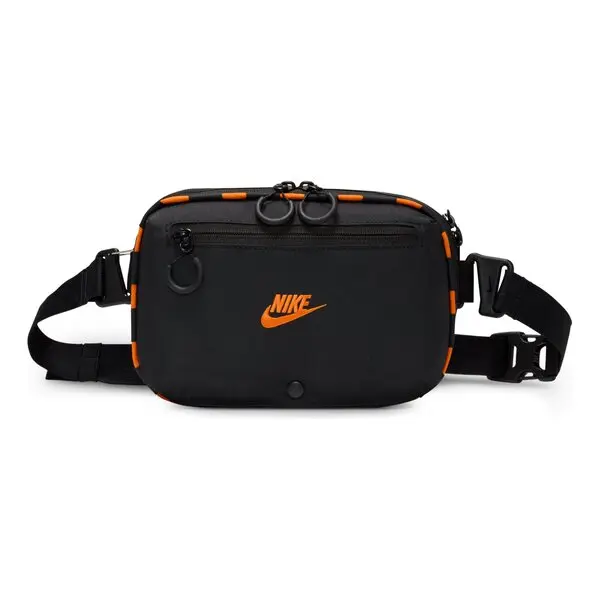 Nike Hayward Patrol Crossbody Bag - Black/safety Orange