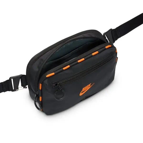 Nike Hayward Patrol Crossbody Bag - Black/safety Orange