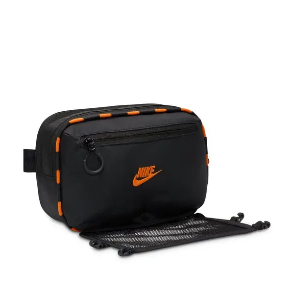 Nike Hayward Patrol Crossbody Bag - Black/safety Orange