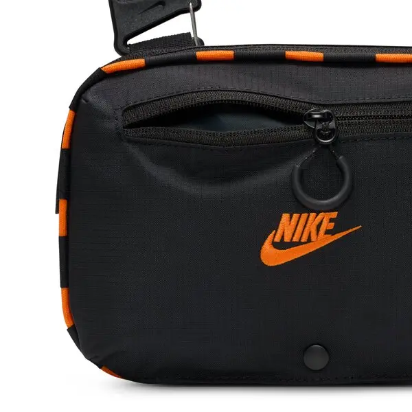 Nike Hayward Patrol Crossbody Bag - Black/safety Orange