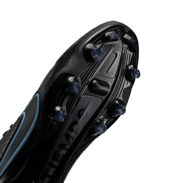 Nike Tiempo Legend Elite Fg Football Boots - Black/blue