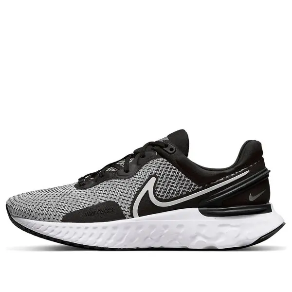 Nike React Miler 3 Athletic Sneakers - Gray/black