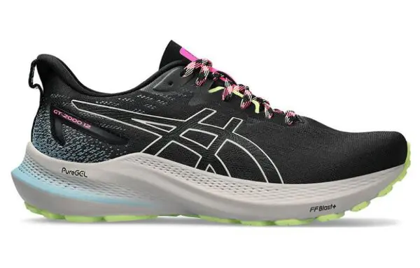Asics Gt-2000 12 Athletic Sneakers - Black/white