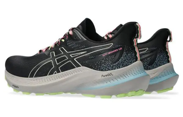 Asics Gt-2000 12 Athletic Sneakers - Black/white