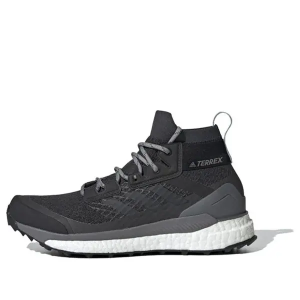 Adidas Free Hiker Carbon Mid-top Hiking Shoes - Black