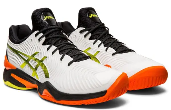 Asics Court Ff 2 Athletic Sneakers - Black/white/yellow