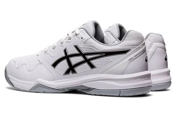 Asics Gel-dedicate 7 Athletic Sneakers - White/black
