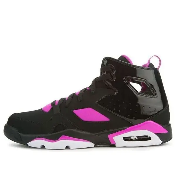 JORDAN Flight Club 91 Sneakers - Black/purple