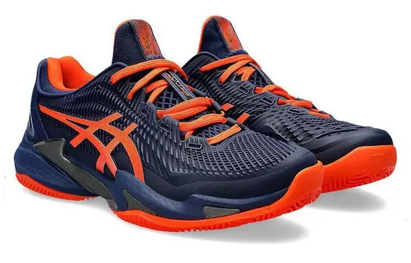 Asics Court Ff 3 Clay Sneakers - Blue/orange