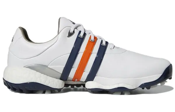Adidas Tour 360 22 Golf Shoes - White/blue