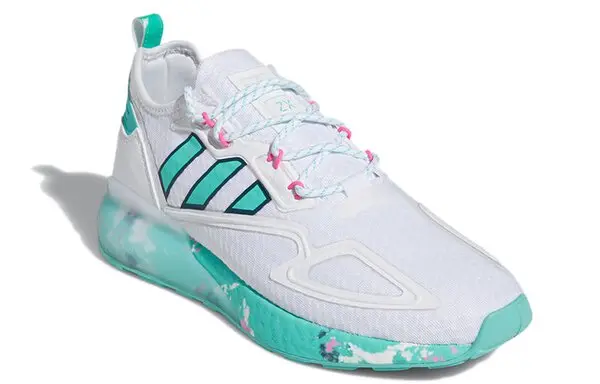 Adidas Zx 2k Boost - White/green