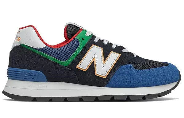 NEW BALANCE 574 Rugged Sneakers - Black