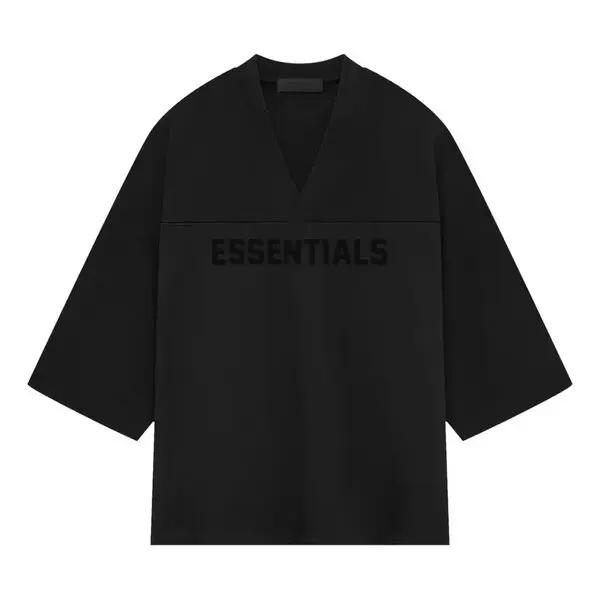 Fear Of God Heavy Jersey Football T-shirt - Black