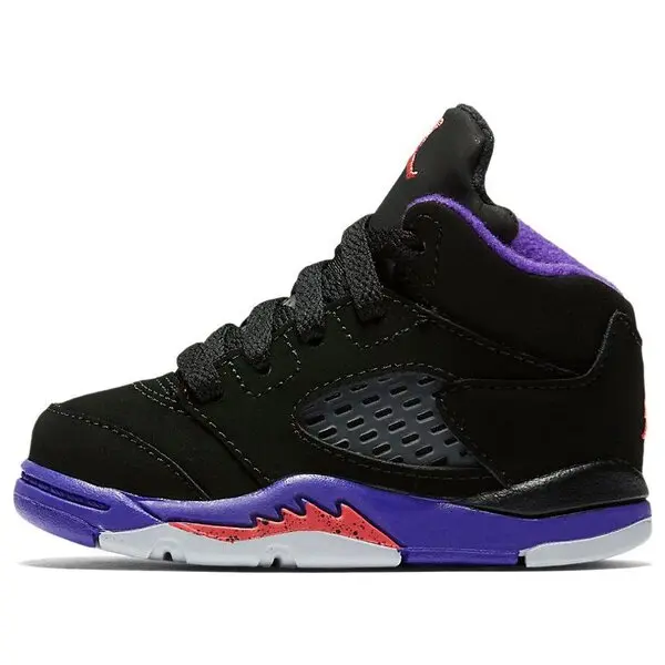 JORDAN Air 5 Retro Raptors Toddler - Black