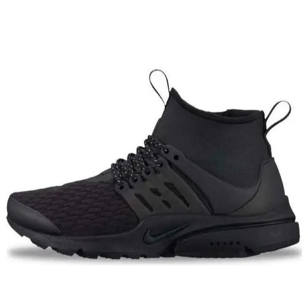 Nike Presto Mid Utility Premium Sneakers - Black