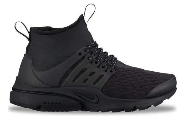 Nike Presto Mid Utility Premium Sneakers - Black