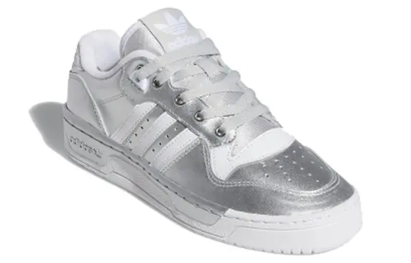 Adidas Rivalry Low Metallic Sneakers