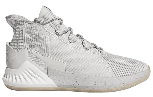 Adidas D Rose Athletic Sneakers - Grey