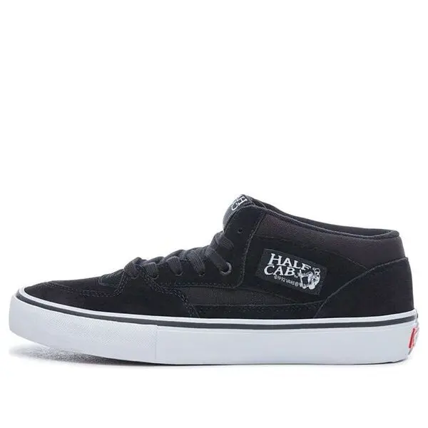 VANS Half Cab Pro Mid Top Sneakers - Black