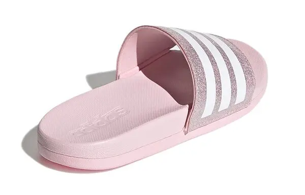 Adidas Adilette Comfort Slide J Pink Glitter