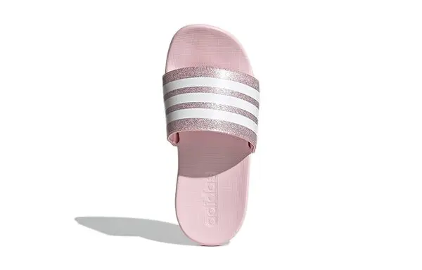 Adidas Adilette Comfort Slide J Pink Glitter