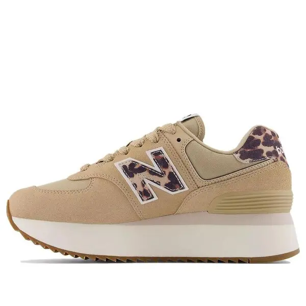 NEW BALANCE 574+ Incense Low Top Sneakers - Brown