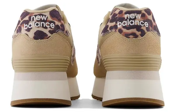 NEW BALANCE 574+ Incense Low Top Sneakers - Brown