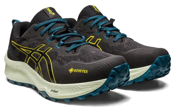 Asics Gel-trabuco 11 Gtx Athletic Sneakers - Black/golden/green