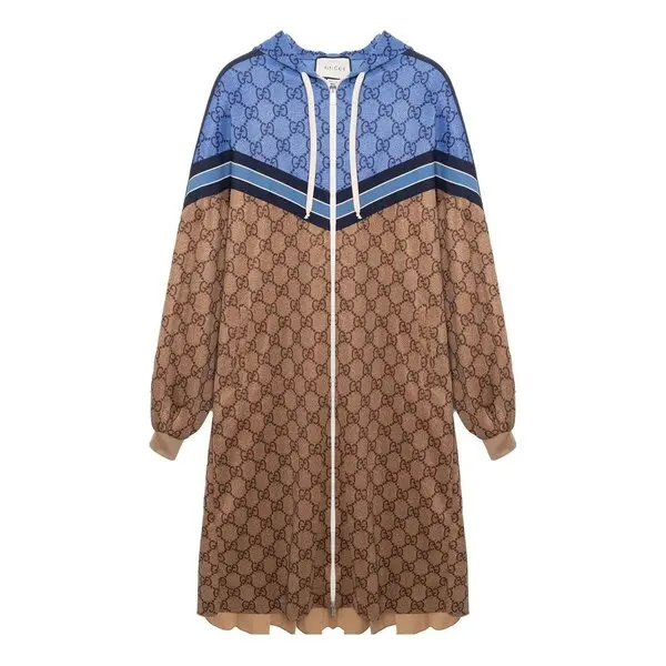 Gucci Technical Jersey Gg Long Jacket